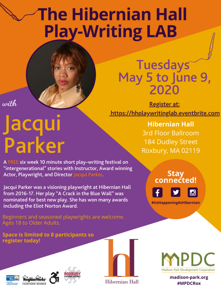 Writing LAB Flyer FINAL - Madison Park Development Corporation