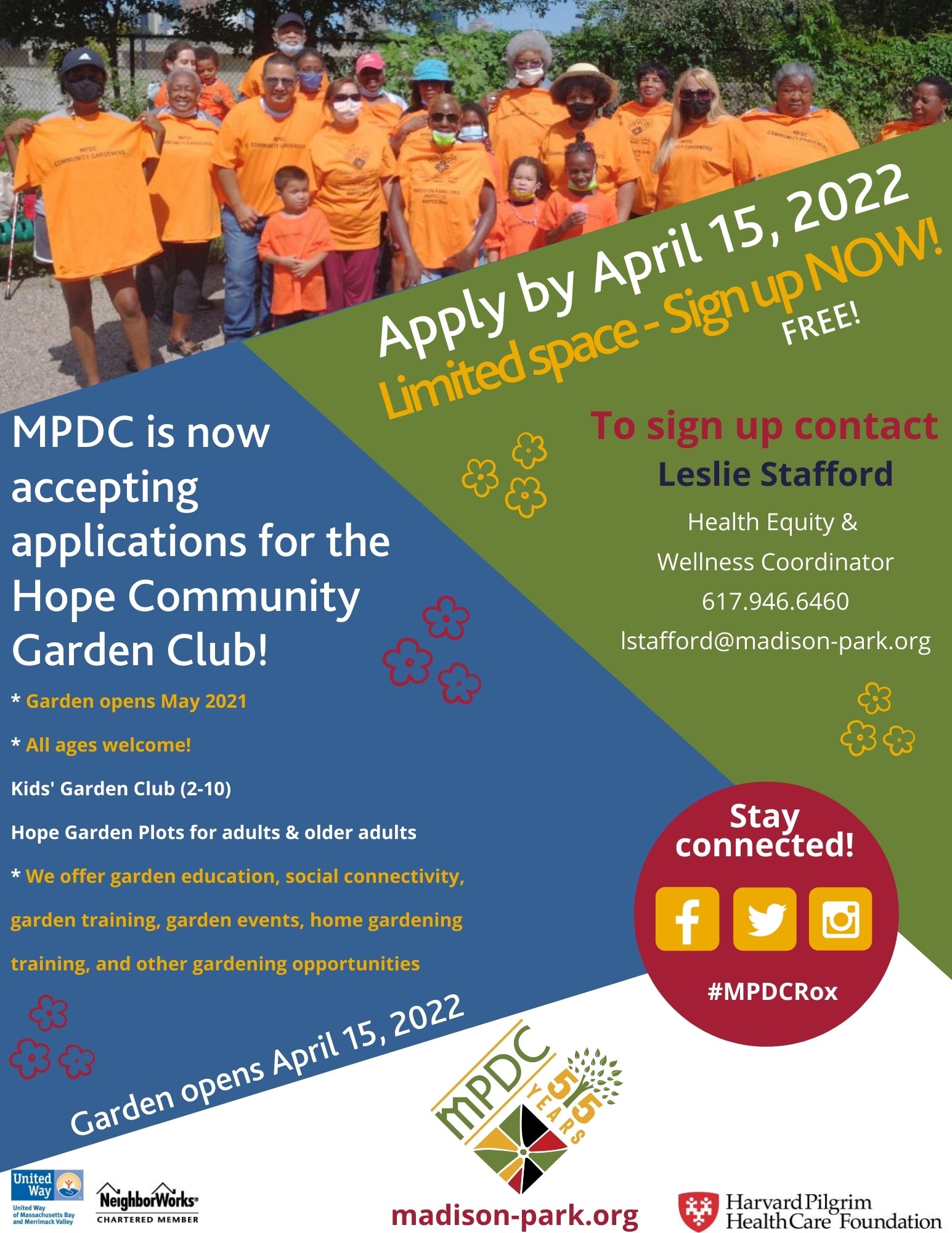 Hope Community Garden Club - Madison Park Development Corporation