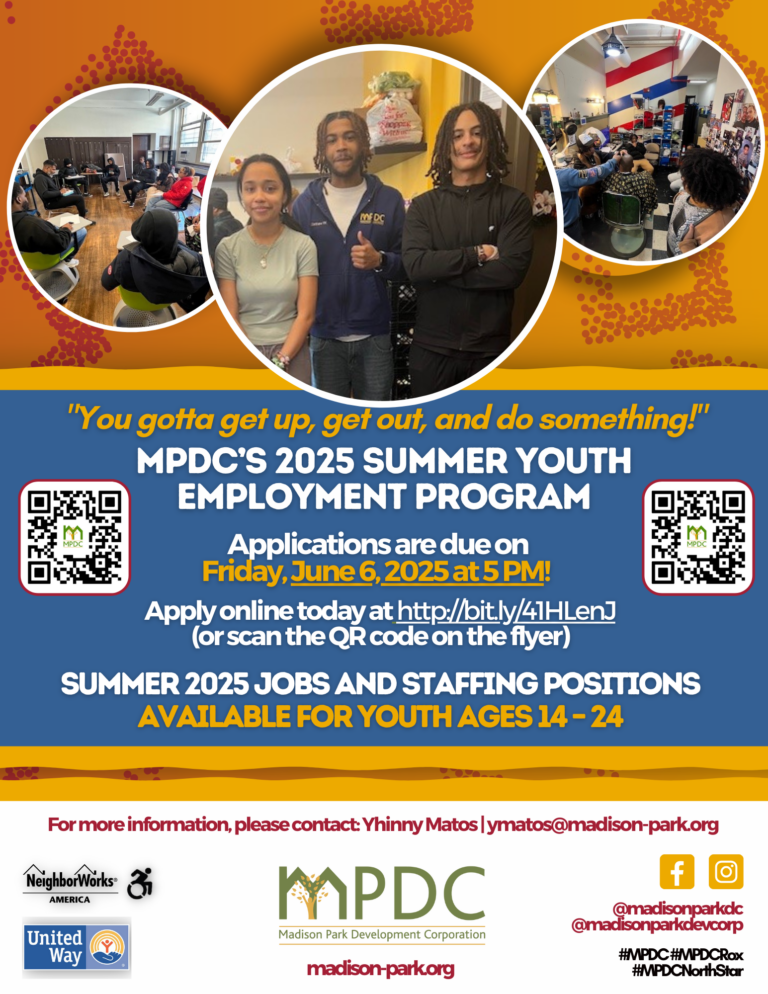 Applications are now open for MPDC's 2025 Summer Youth Employment ...