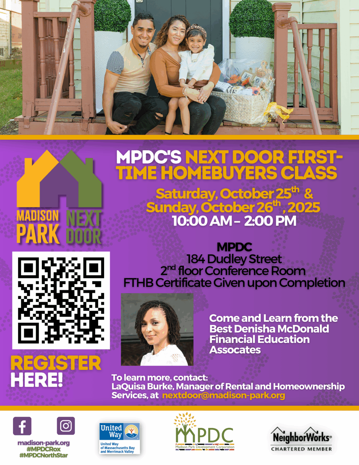 MPDC’s Next Door First-Time Homebuyers Class | October 2025 - Madison ...